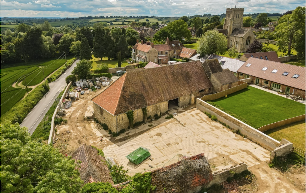Rare opportunity to acquire historic Grade II-listed barn for ...